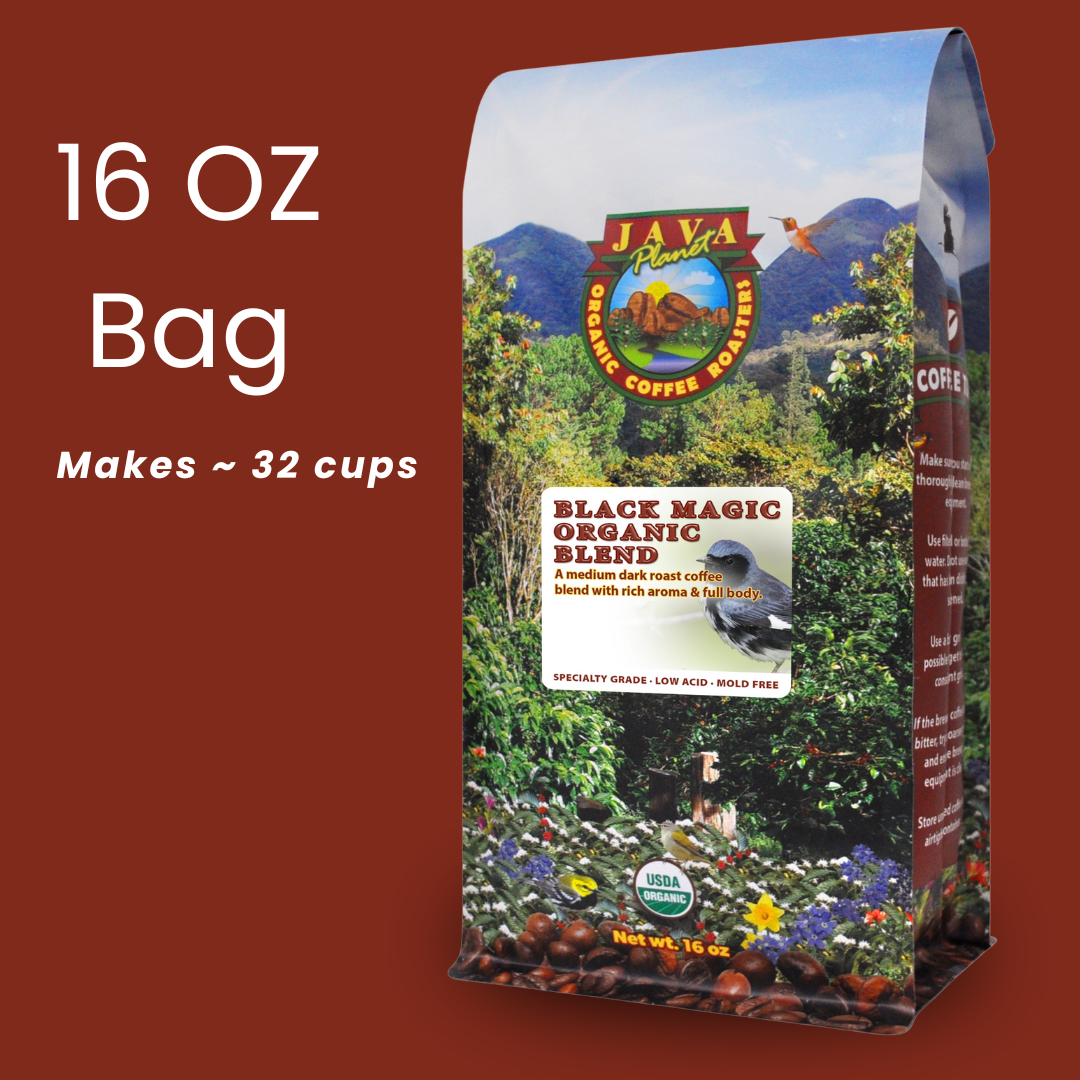Black Magic Organic Blend - Dark & Bold Coffee